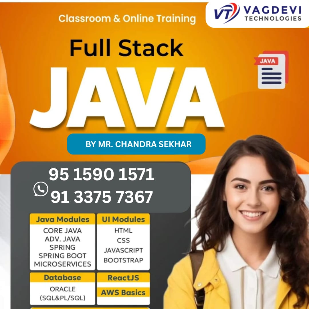 Best java full stack developer course in Ameerpet